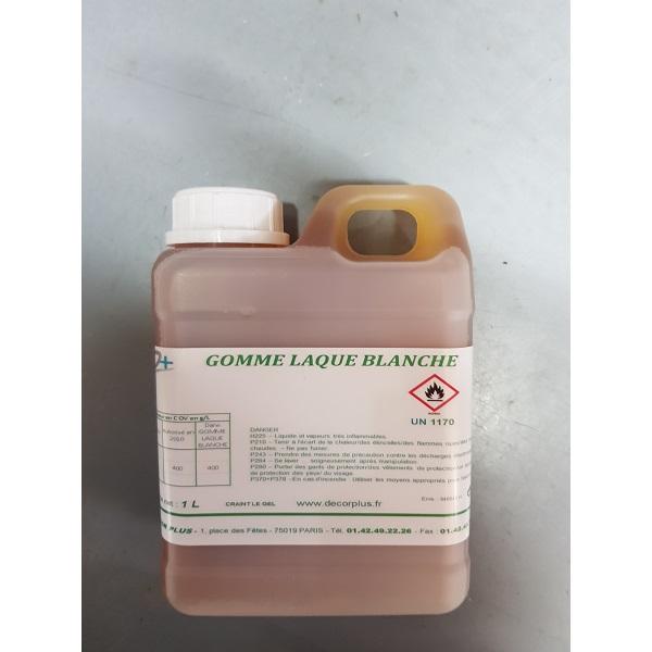 GOMME LAQUE BLANCHE | DECOR PLUS